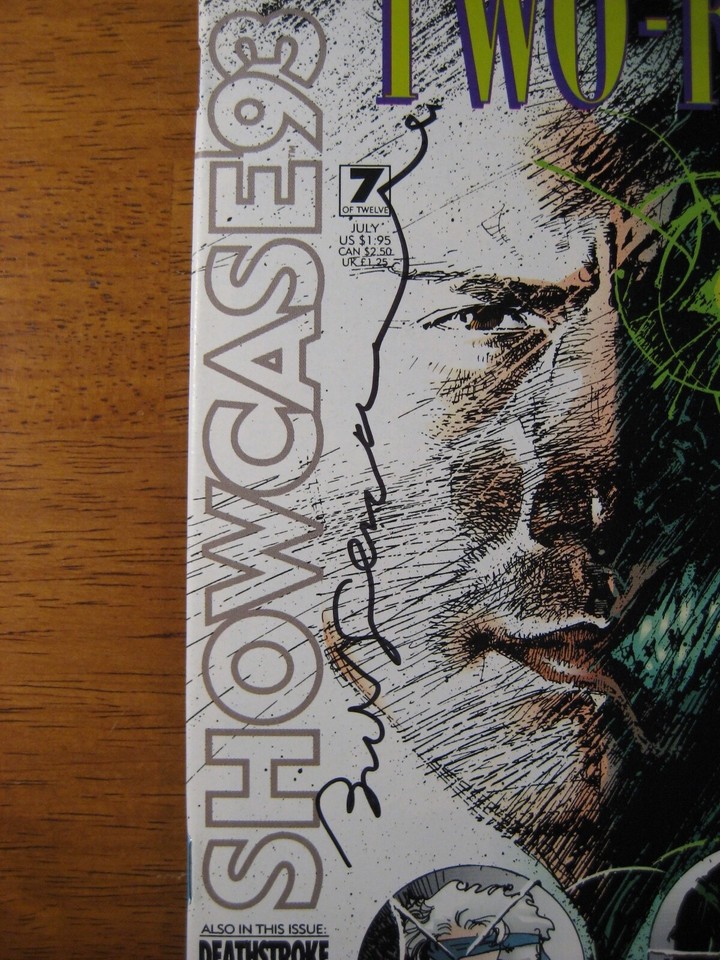 Wow! KNIGHTFALL: TWO-FACE #7 **SIGNED BY BILL SIENKIEWICZ!** COA | eBay
