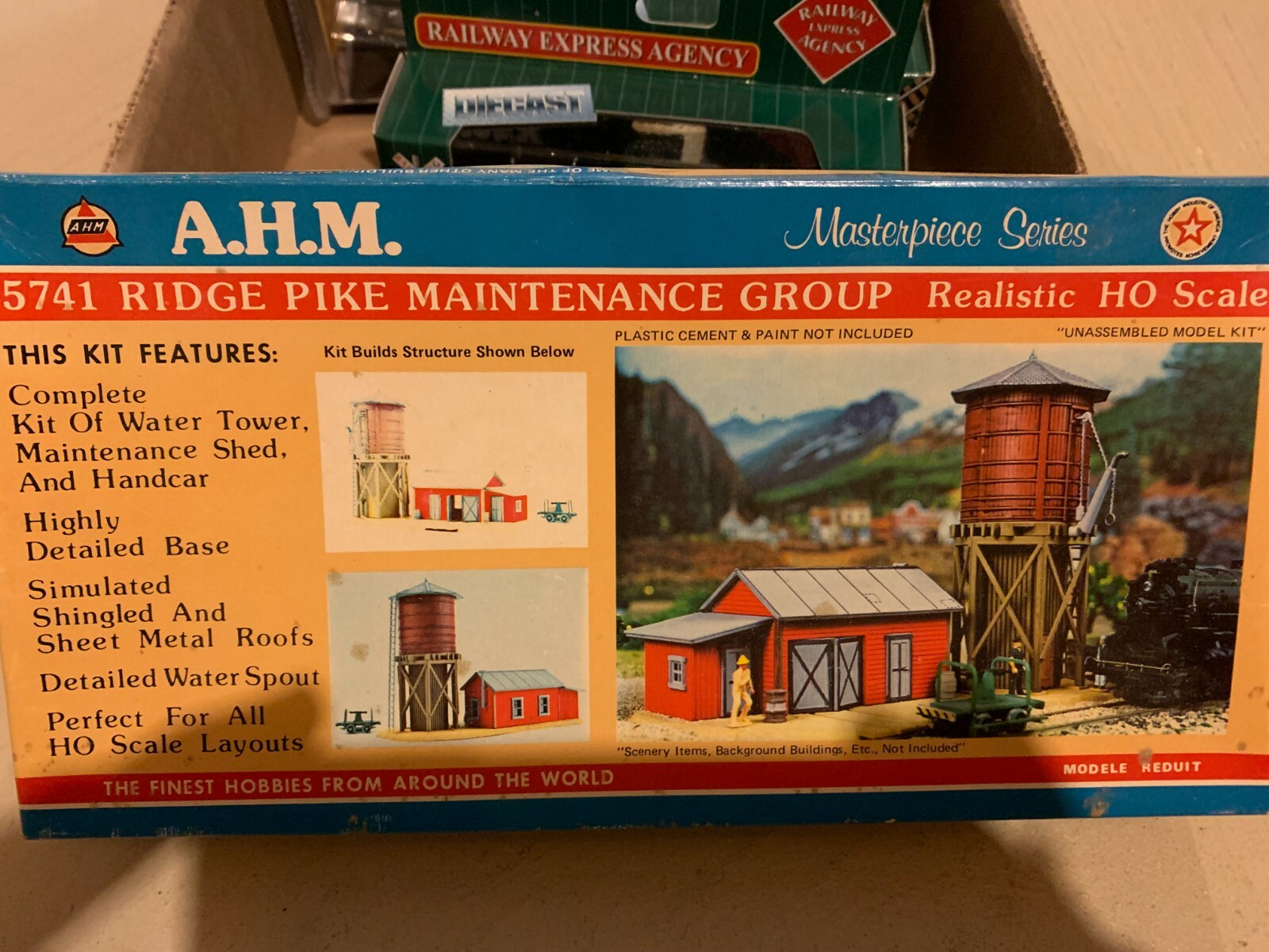 AHM #5741 Ridge Pike Maintenance Group Building Kit H.O. 1/87 | eBay