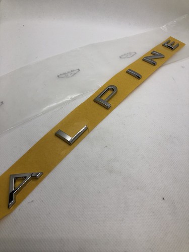 Logo Alpine RENAULT Sport Black Badge Acronym Original 6020018483 A110 ...