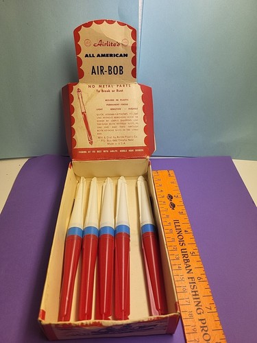 VTG Fishing Bobber Store Display - Airlite Plastic Co. Omaha Nebr. USA ...
