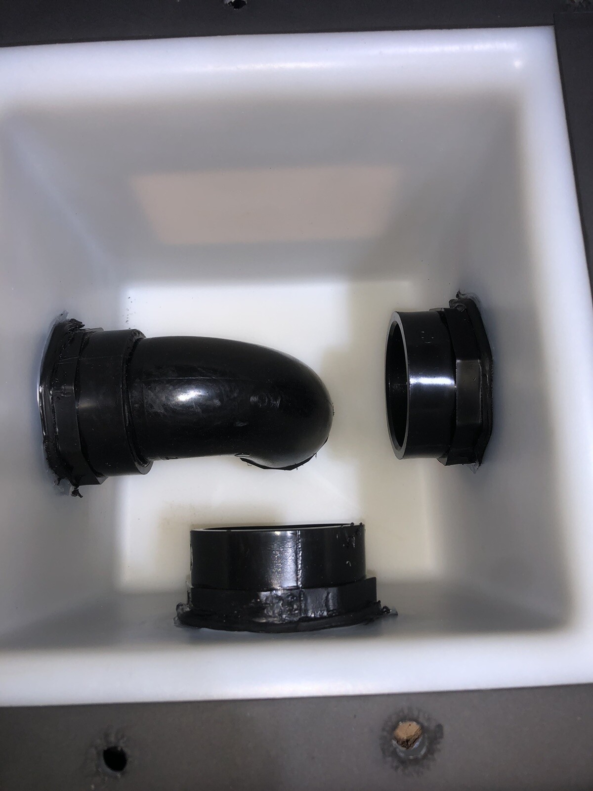 Under Sink Trap With Clean out box. | eBay