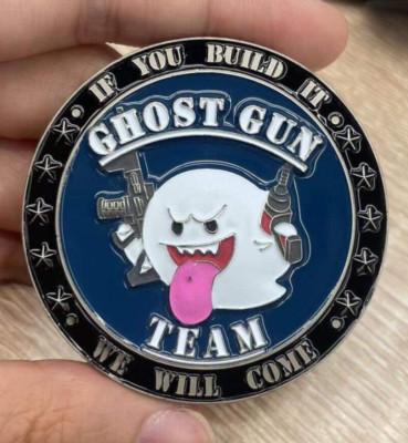 NYPD ghost busters gun team intel bureau major case Challenge Coin | eBay