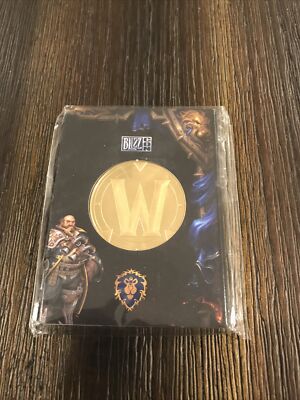 Blizzcon 2017 EXCLUSIVE World of Warcraft Coin - Alliance - ROG/Intel ...