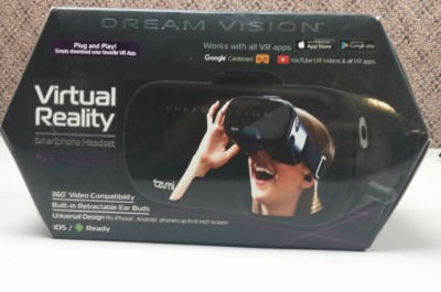 Dream Vision Virtual Reality Smartphone Headset BLACK New Open box ios ...