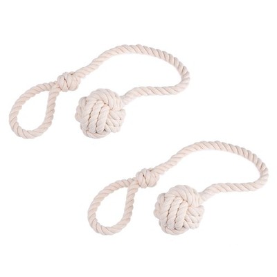 Curtain Rope Tiebacks - Easy Knot Loop Connection - Holds Your Window ...