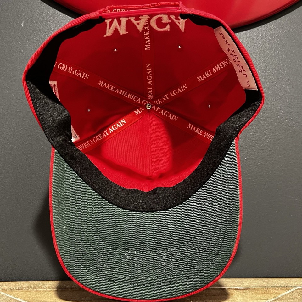 President Donald Trump Autographed Signed Hat LOA COA AutographCOA ACOA ...