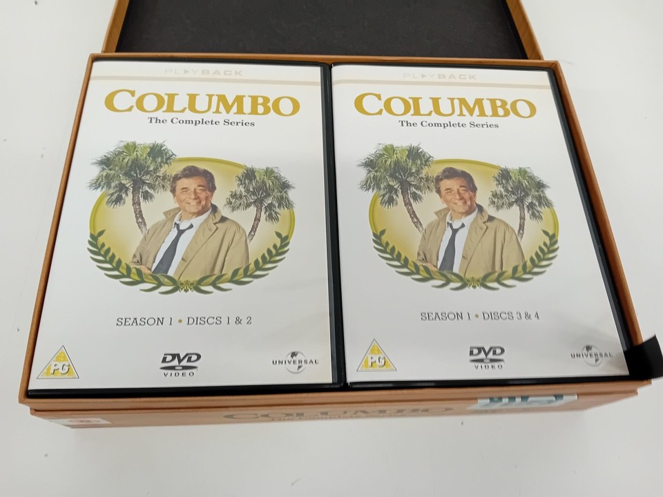 COLUMBO The Complete Series Box Set DVD 35 Discs Universal Playback ...