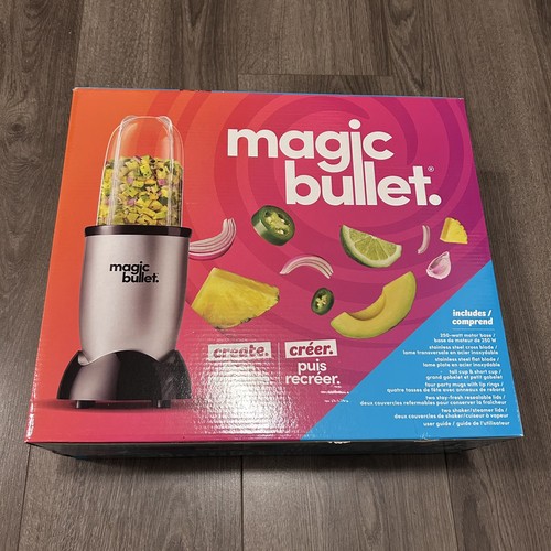 Magic Bullet 11 Piece Personal Blender MBR-1101 Silver | eBay