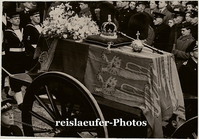 The Funeral of King George VI. Orig. Photo, 1952 | eBay