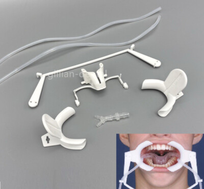 Dental Ortho Nola Cheek Retractor System Mouth Opener suction tubes ...