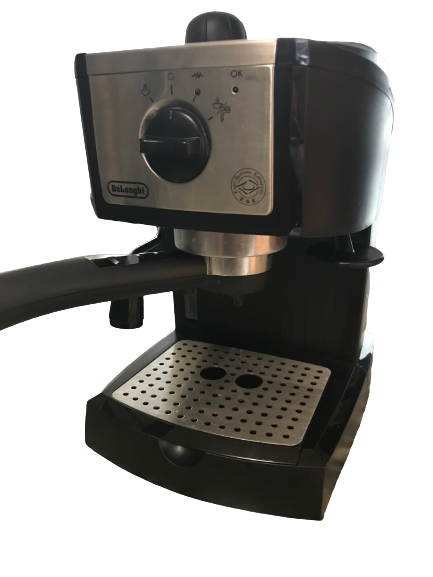 DeLonghi EC155 Pump Expresso & Cappuccino Machine Black For Parts or ...