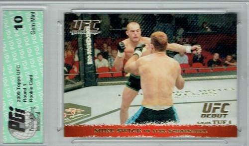 2009 Topps UFC Round 1 - Mike Swick, Alex Schoenauer #24 Gold (RC) for ...