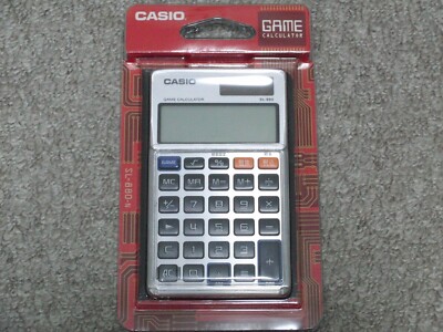 CASIO SL-880-N Invader Game Calculator Dentaku LCD G&W Game Watch LSI ...