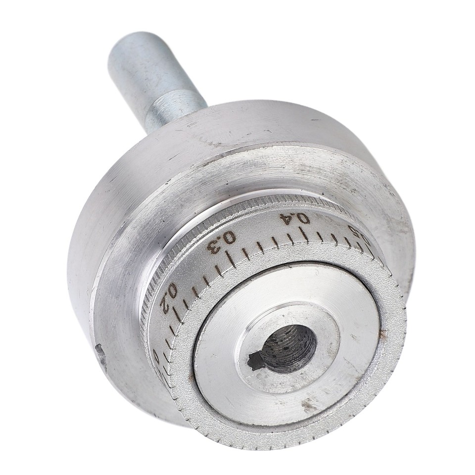 Mini Lathe Hand Wheel With Handle Crank Aluminum Alloy 50mm 2in 0‑1mm ...