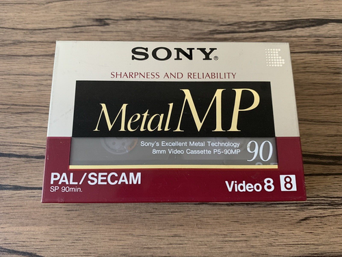 Cassette Sony Metal MP 90 , video 8 , neuve . | eBay