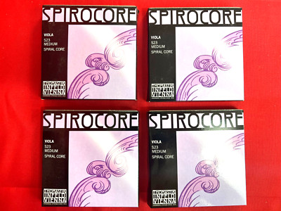 4 x 100% Authentic Spirocore Viola String 4/4 Set S23 15 -16.5" Medium ...