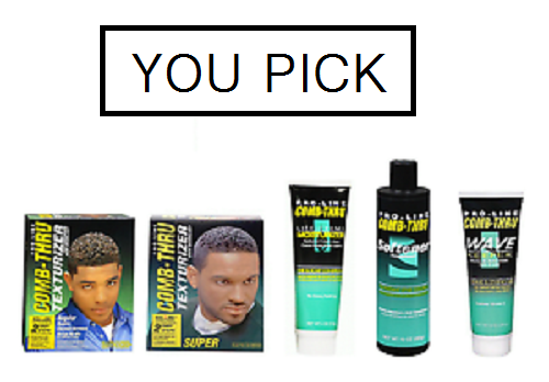 Pro Line Comb Thru Softener/Wave Keeper/Lite Creme & Texturizer Kit ...