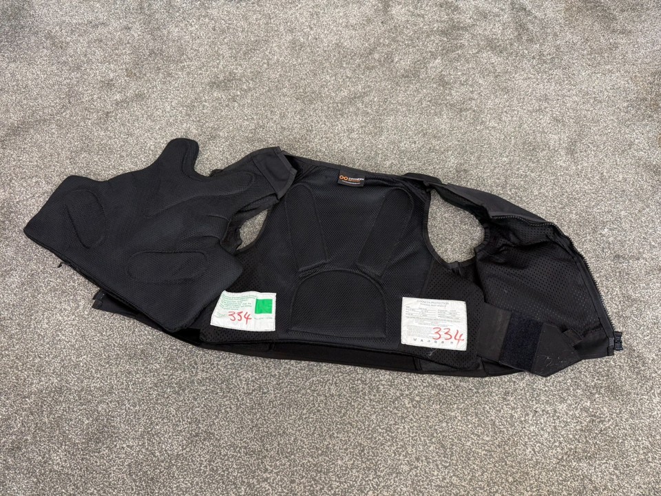 Ex Police Cooneen Body Armour Vest Anti Stab & Ballistic HG1A & KR1 SML ...