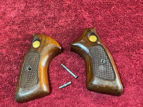 Taurus 85 605 850 851 905 941 Grips & Screw- Wood .38 Spl Model 85 ...