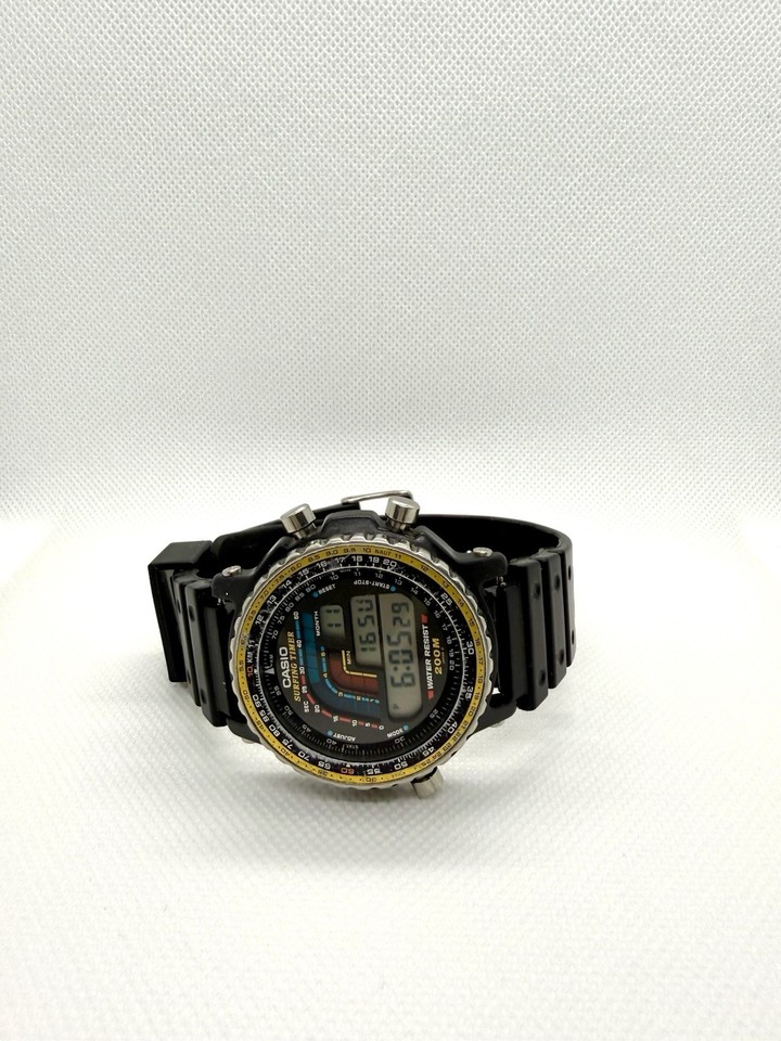 Casio Surfing Timer DW-403 906 — Vintage Rare Chronograph / 200M ...