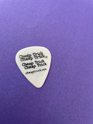 CHEAP TRICK ----- GUITAR PICK ----- VERY RARE ----- #3 | eBay