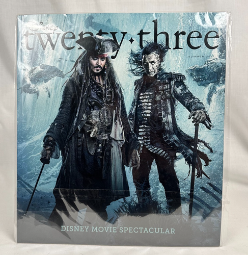 Disney SEALED D23 Magazine Summer 2017 Pandora Pirates of Caribbean ...
