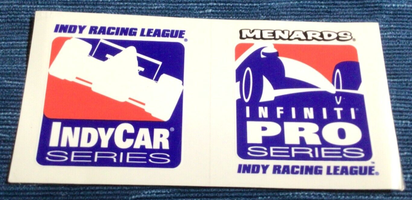 2004 Indy Car Racing League Menards Infiniti Pro Series Sticker Decal ...