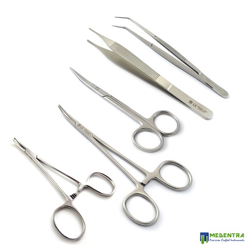 Medical Kit-Dressing Forceps-Artery Halsted Pliers-Scissors Dressing ...
