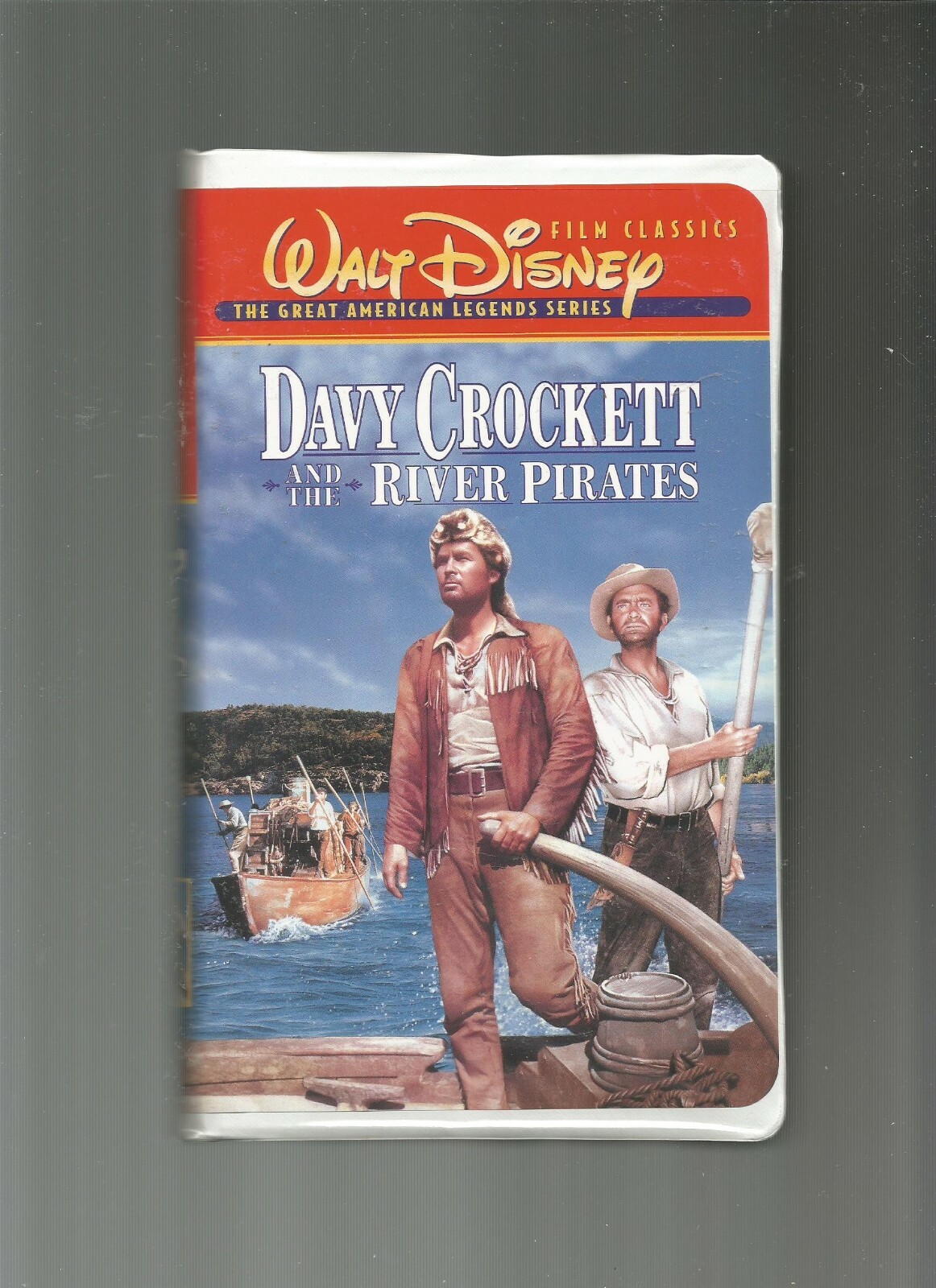 Davy Crockett and the River Pirates, Buddy Ebsen, Fess Parker, VHS ...