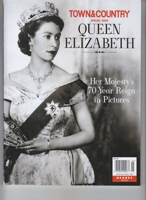 QUEEN ELIZABETH TOWN & COUNTRY MAGAZINE 2022 HER MAJESTY'S 70 YEAR ...
