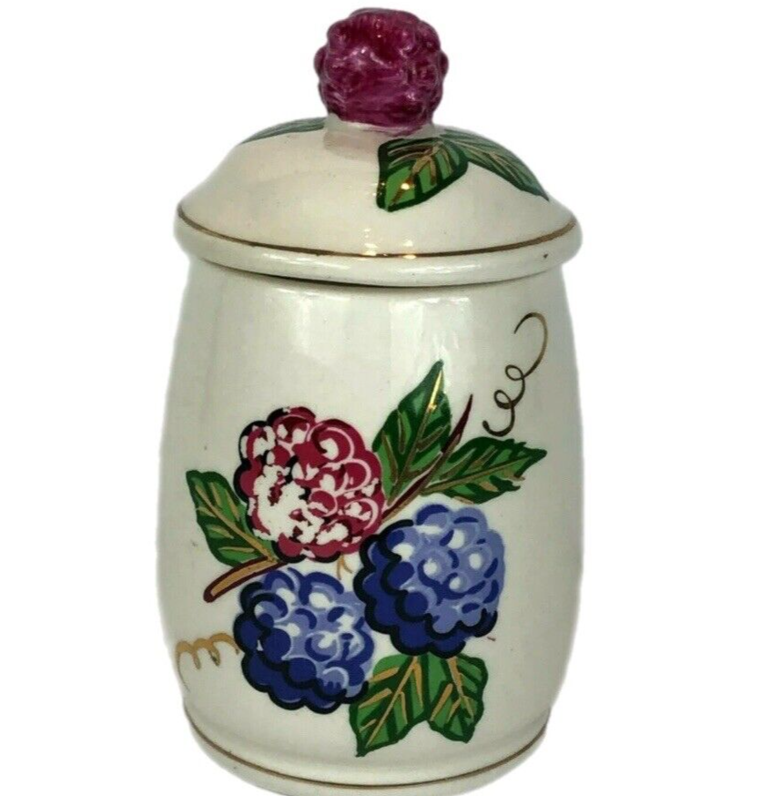 Knotts Berry Farm Vintage Ceramic Canister Sugar Jam Made Japan 5" | eBay