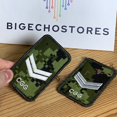 Canadian Armed Forces Cadpat Corporal Rank Patch Canadian Grenadier ...