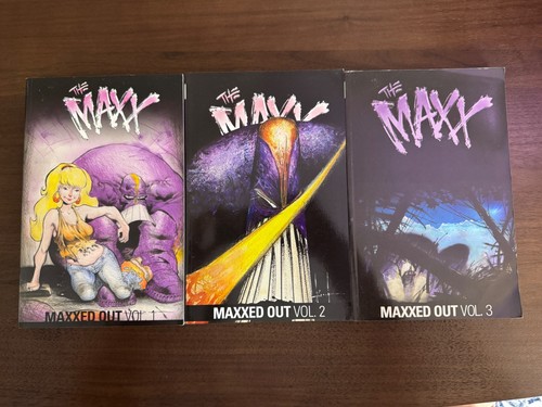 THE MAXX: MAXXED OUT by Sam Kieth Complete TPB Set Vol 1 2 3 | eBay