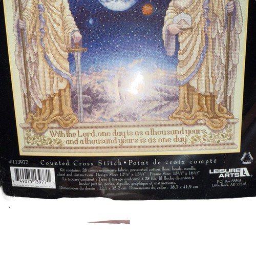 Teresa Wentzler MILLENIUM Angels Counted Cross Stitch Kit Leisure Arts ...