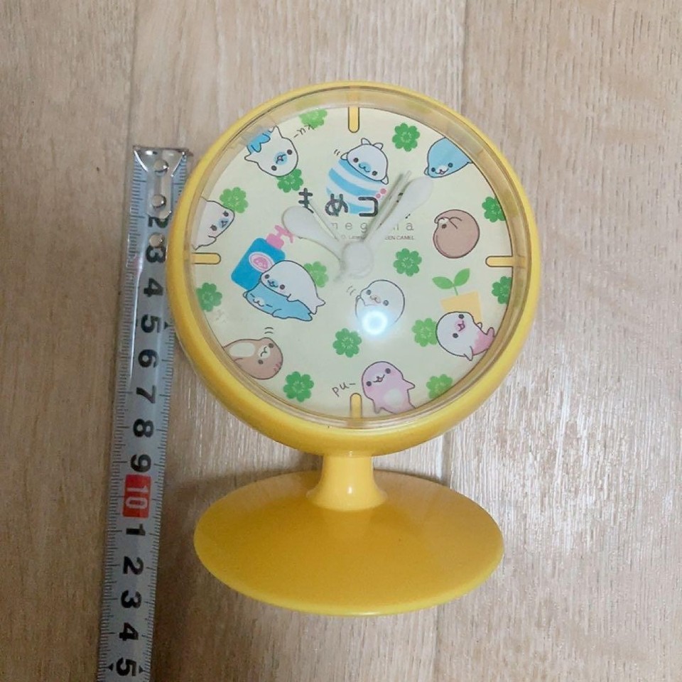San-X Mamegoma Heisei Retro Alarm Table Clock Vintage Working Japan ...