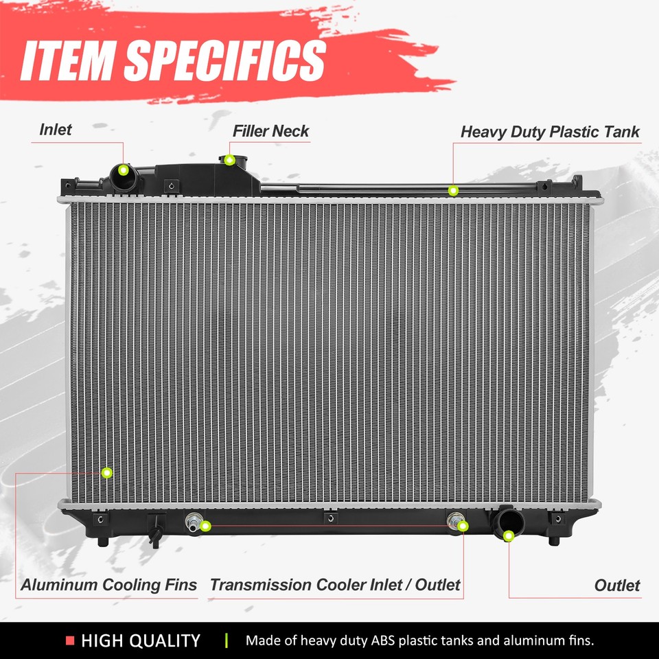OE Style Aluminum Core Cooling Radiator Assembly for Lexus RX300 01-06 ...