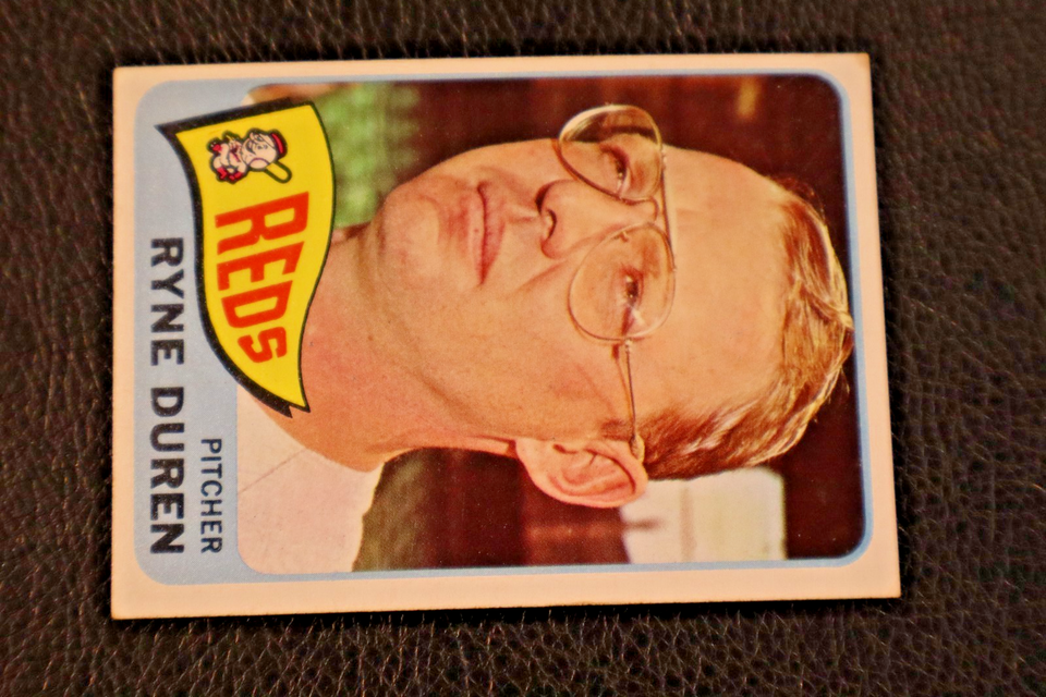 1965 TOPPS BASEBALL SET #339 Ryne Duren, Cincinnati Reds, VGEX+ | eBay