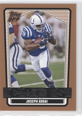 2007 Topps Draft Picks and Prospects (DPP) Joseph Addai #52 | eBay