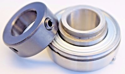 Premium SA201-8G Insert Bearing 1/2" Bore w/Locking Collar & Re-lube ...