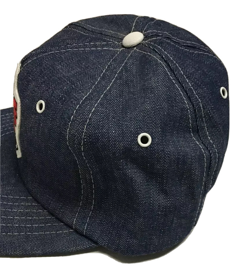 Vtg T Triangle F Denim Patch Trucker Hat Oilfield Oil Gas Cap Petroleum ...