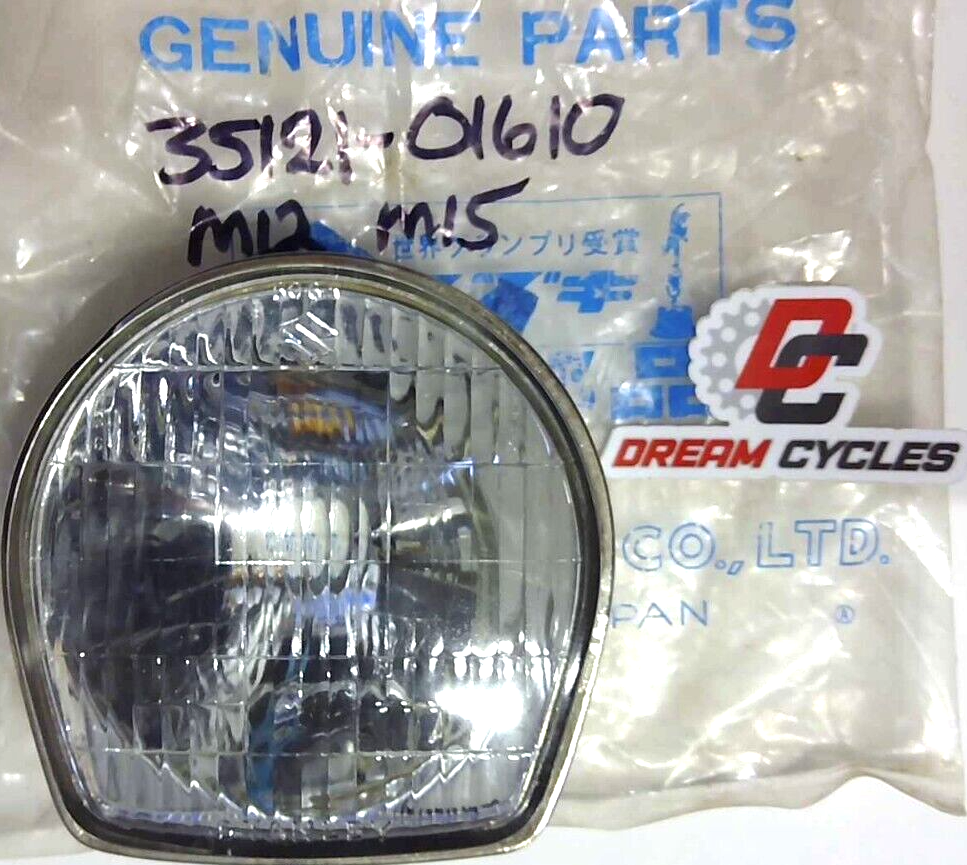 NOS GENUINE Suzuki M12 M15 NOS Headlight Unit 35121-01610 FAST SHIP ...