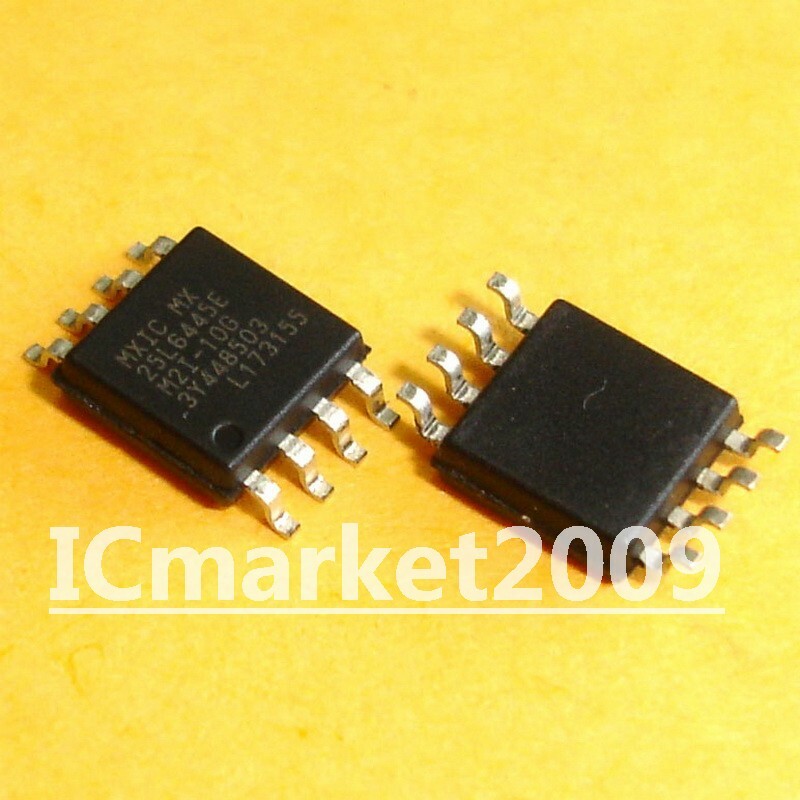 10 PCS MX25L6445EM2I-10G SOP-8 MX 25L6445E M2I-10G 64M-Bit Flash Memory ...
