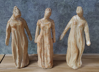 2005 Women of the Way C Burden Signed “In Their Midst” 3 Figurines ...