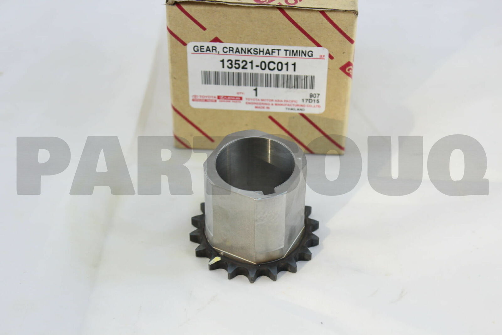 135210C011 Genuine Toyota GEAR OR SPROCKET, CRANKSHAFT TIMING 13521 ...