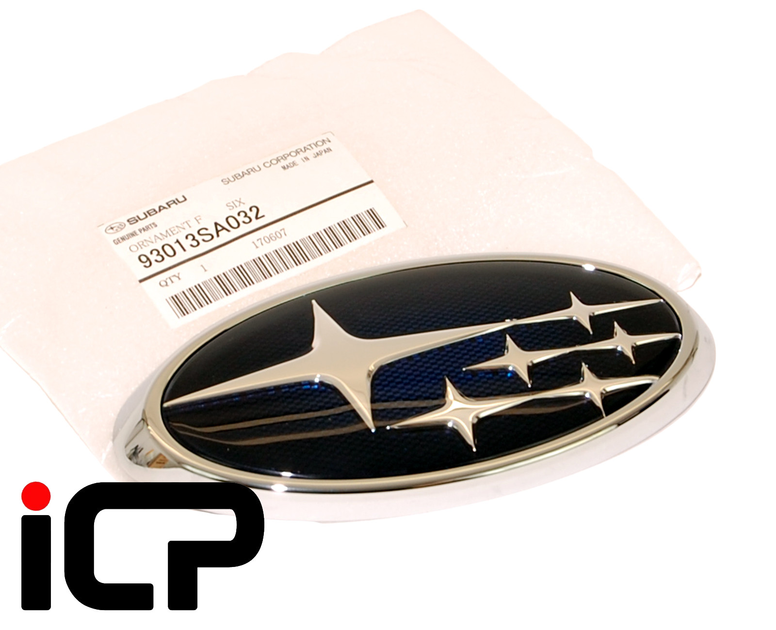 Subaru Impreza Legacy Forester Front Grille Badge Emblem Genuine WRX ...