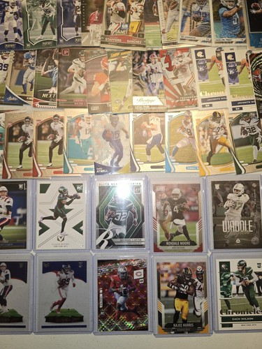 Huge NFL Sports Card Collection All Rookie Cards Lot Of 100 Parallel ...