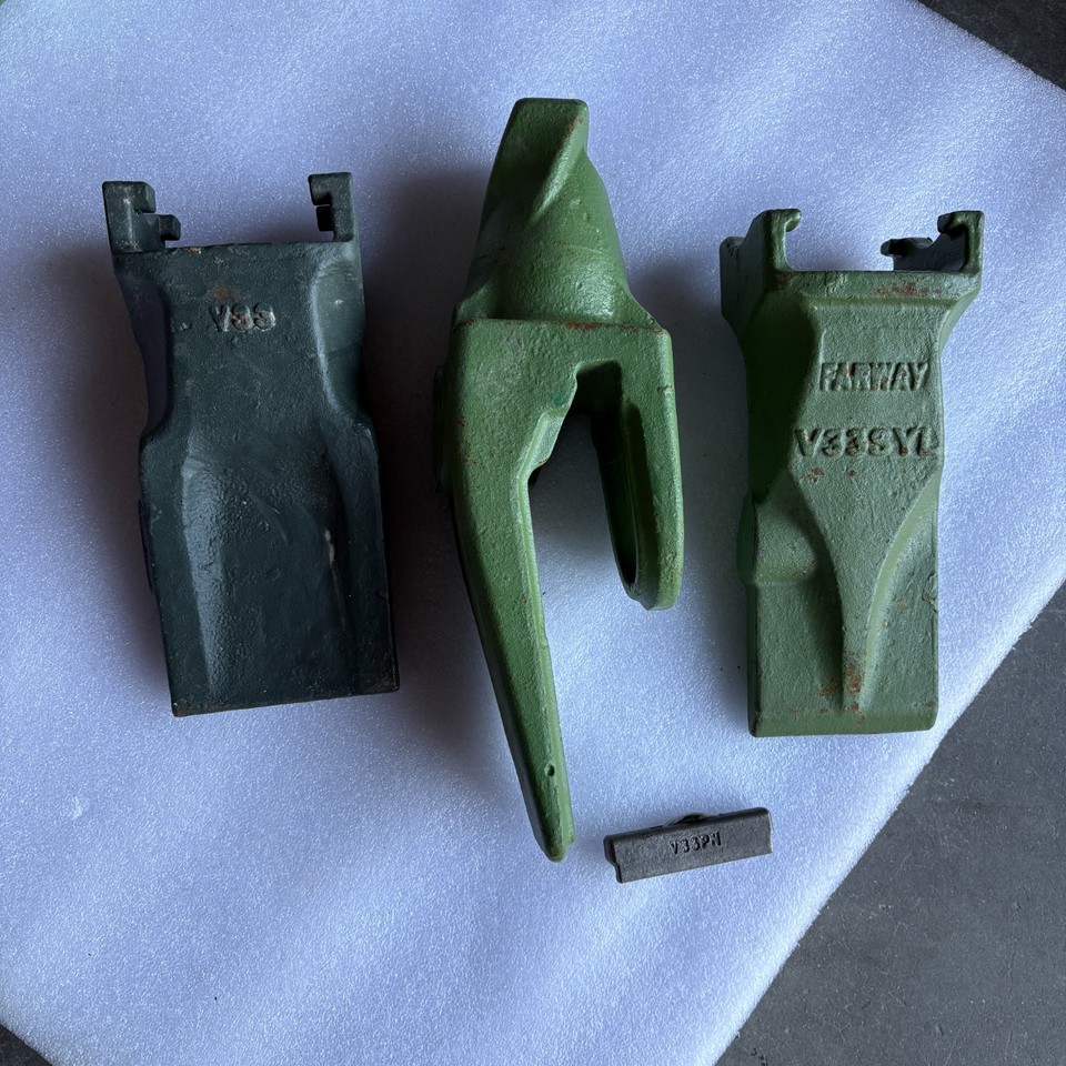 V33 V33SYL Bucket Digging Teeth TOOTH With V33PN Flex Pins For 3810A ...