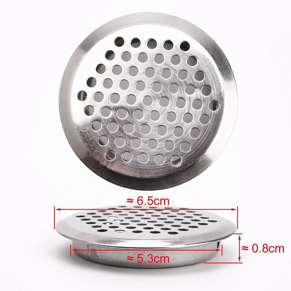 20pcs Stainless Steel 53mm Air Flow Ventilation Louver | eBay UK