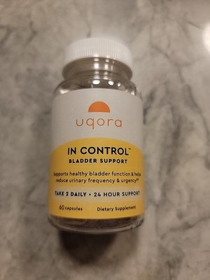 Uqora in Control Bladder Support 60 Capsules | eBay