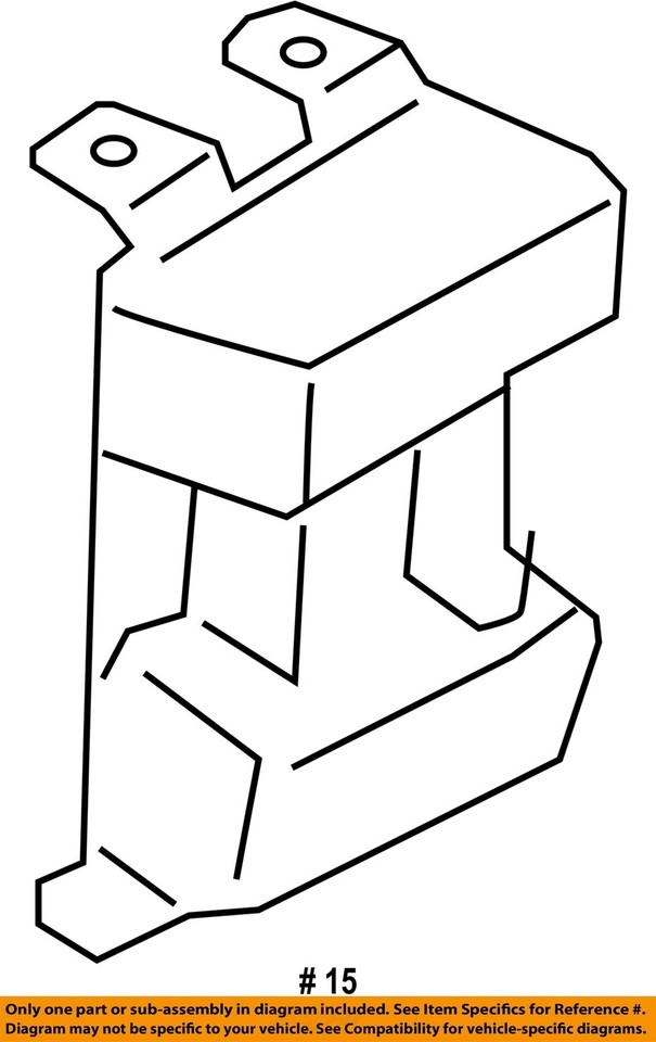 GM OEM 13-16 Encore,Trax Rear Bumper Bumper Components-Absorber ...